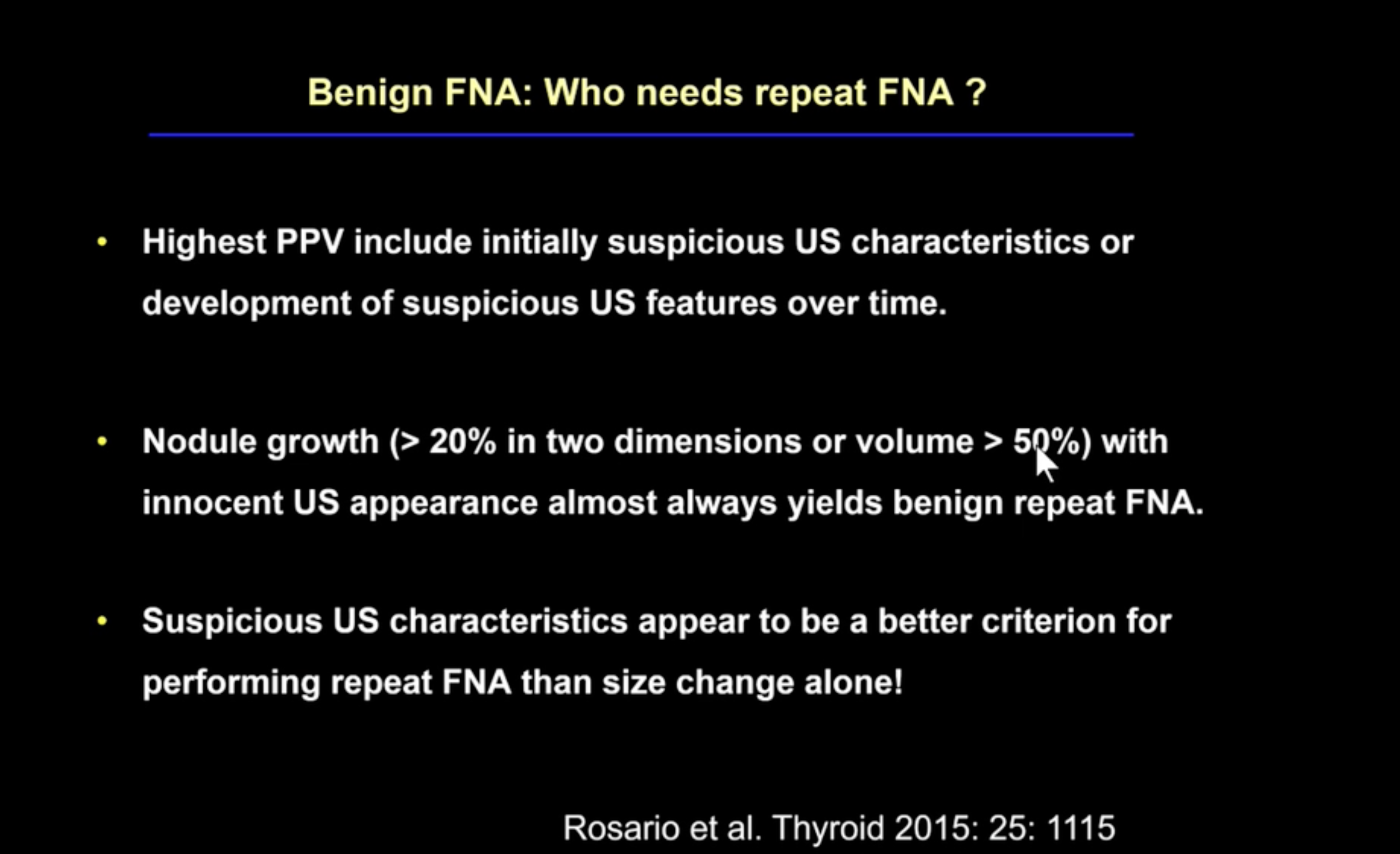 Who Needs a Repeat FNA Biopsy of a Thyroid Nodule? – Rodrigo Arrangoiz ...