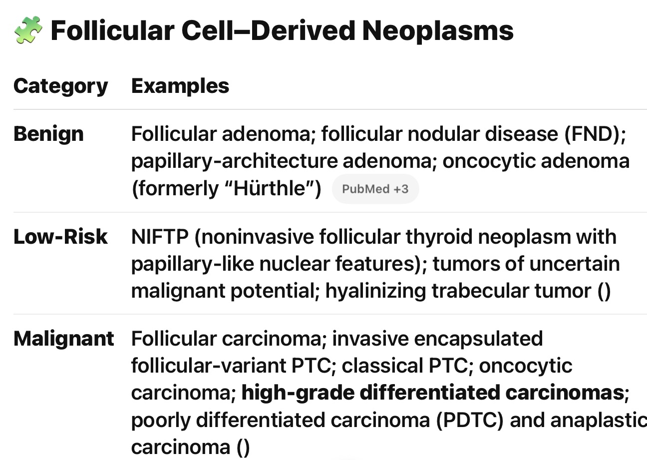 WHO Classification of Thyroid Neoplasms 5th Edition (2022) – Rodrigo ...
